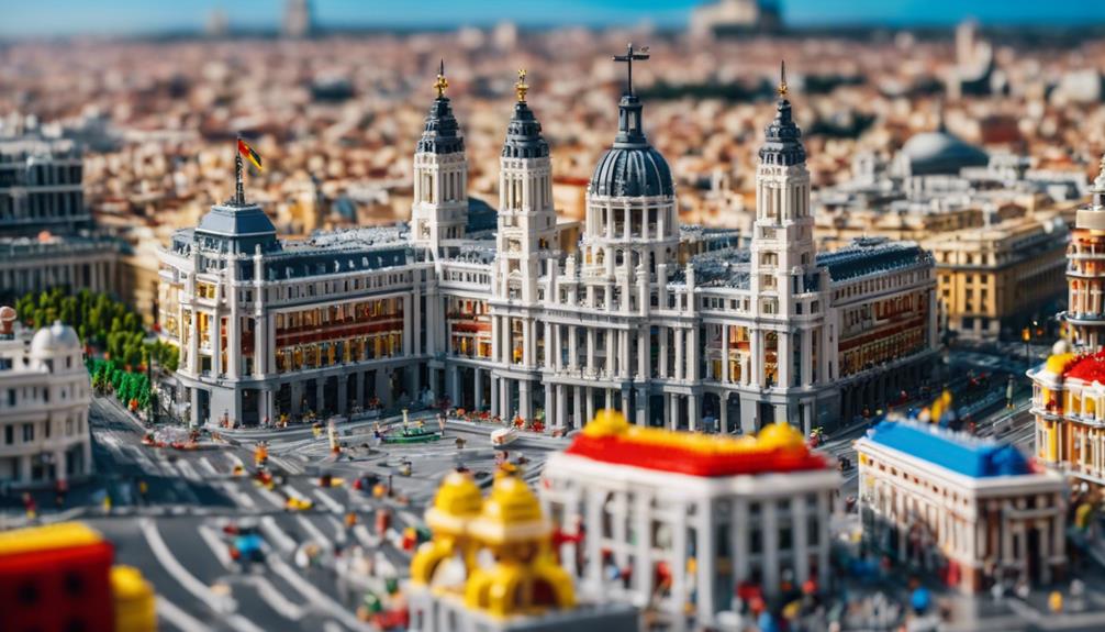 A Arquitetura Lego Conquista Madrid - Rumo a Madrid